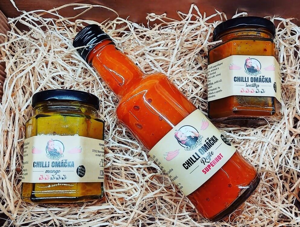 pálivé omáčky dárkové balení